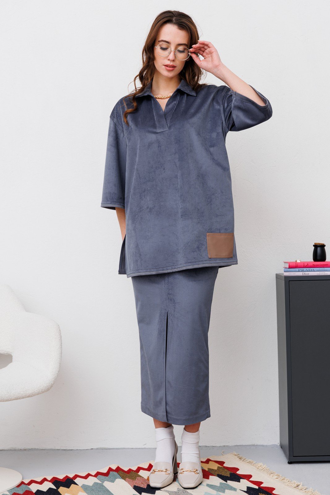 Костюм с юбкой 486-2 NikVa купить - 3% скидка | в наличии